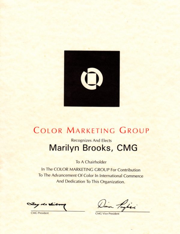 Color Marketing Group | Marilyn Brooks